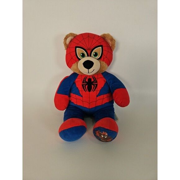 Build-A-Bear | Toys | Build A Bear Marvel Spiderman 6 Inch Plush Bear ...
